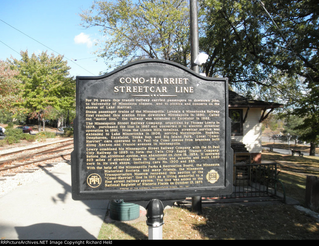 Minnesota Historical Society CHSL Plaque