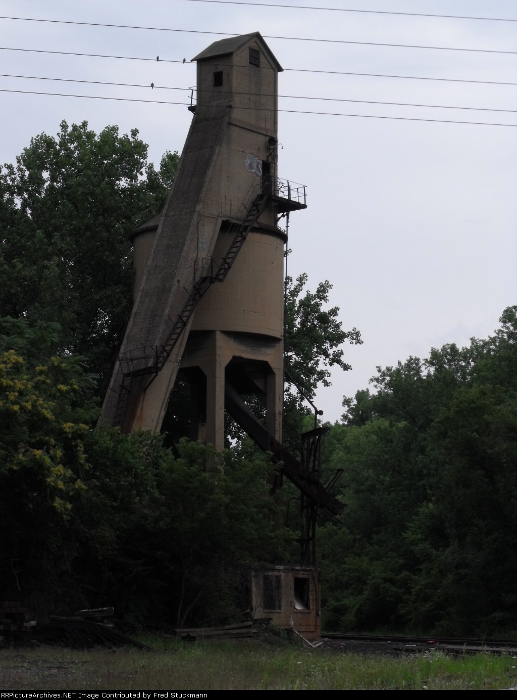 B&O Hill Yard coal tower.