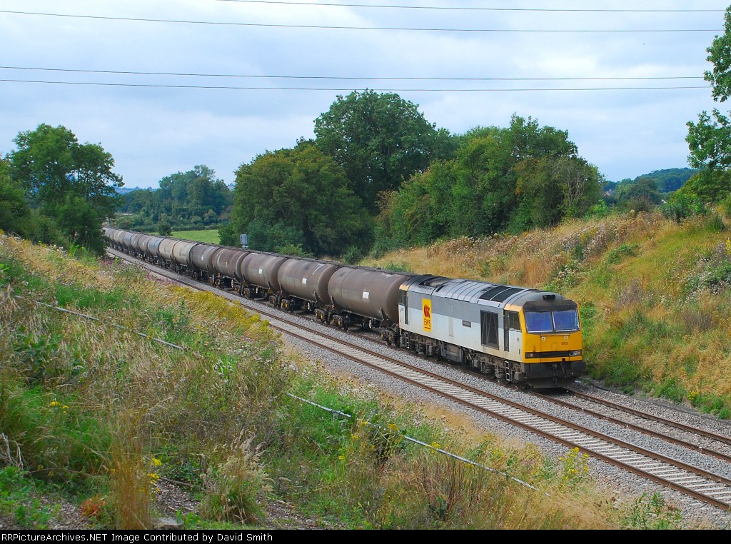 60013 passes Frocester.