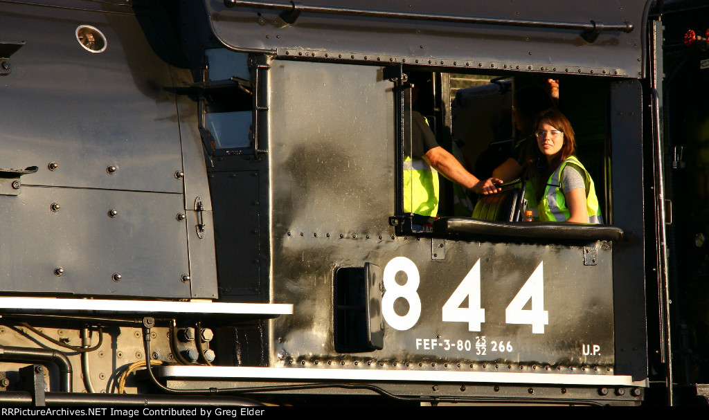 UP 844 crew