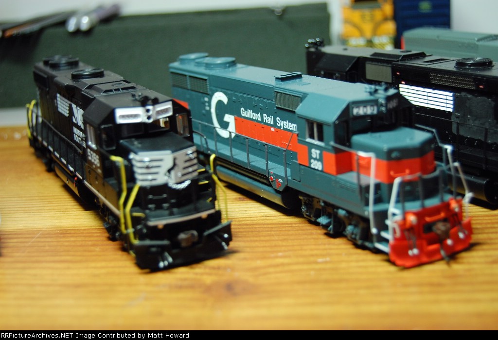 Here is an Atlas GP38-2 and an Athearn GP35. The 209 is currently my ...