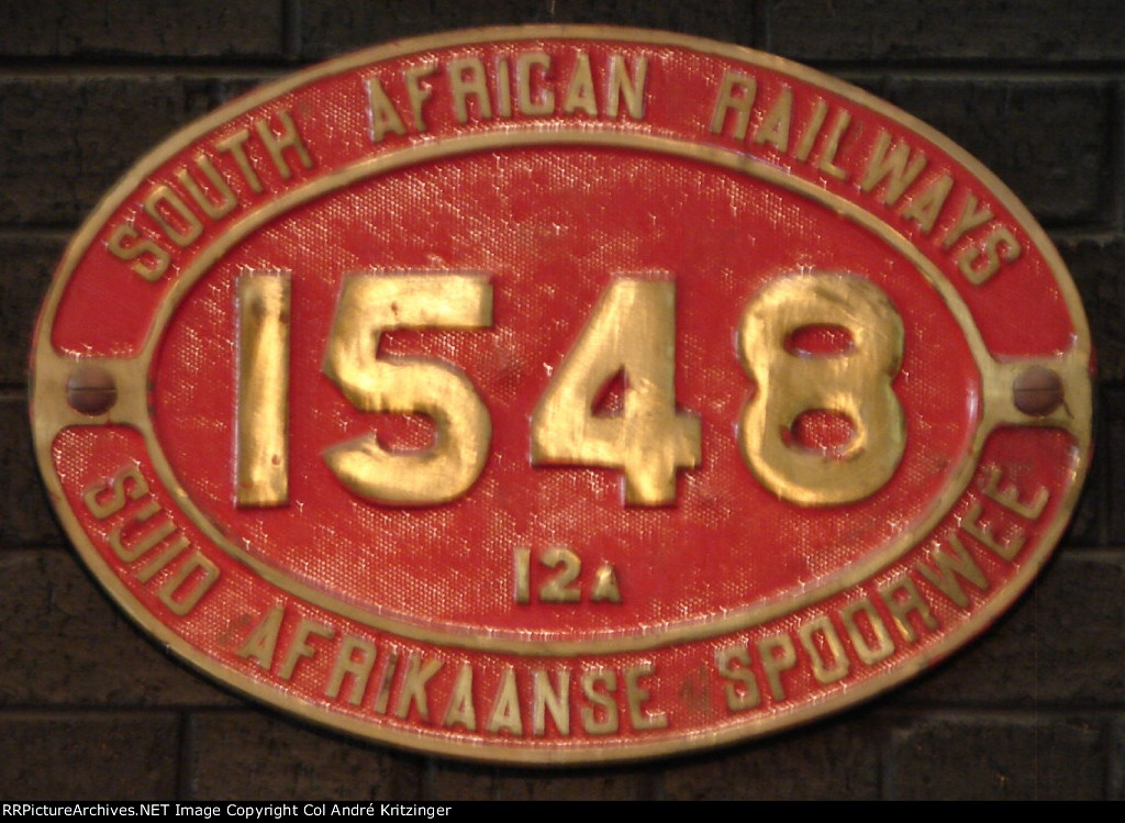 SAR Class 12A 1548 (4-8-2)