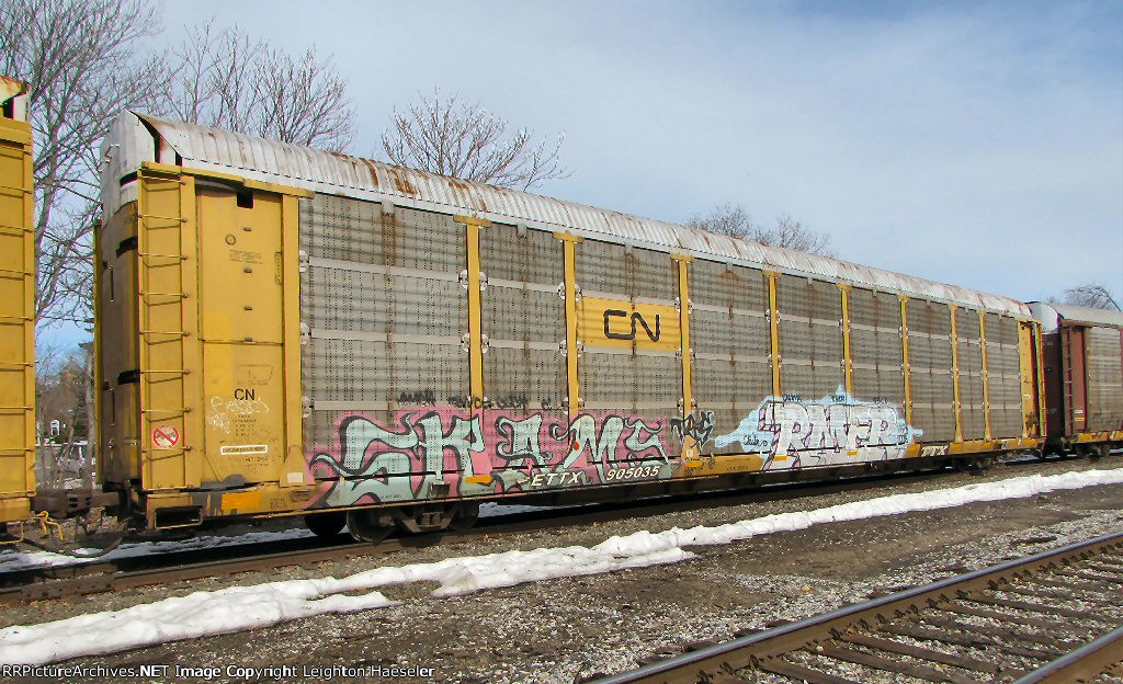 ETTX 905035 with a CN autorack