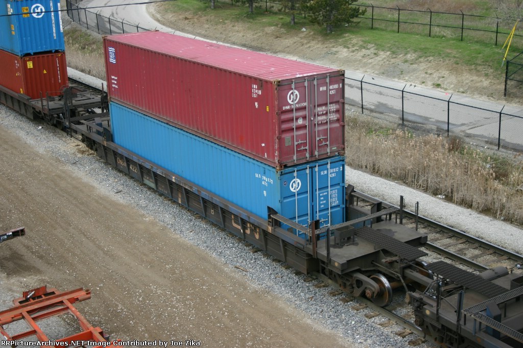 CN 640422 "B" Body 5 pak well car