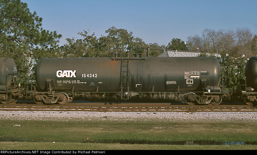 GATX tank car 154342