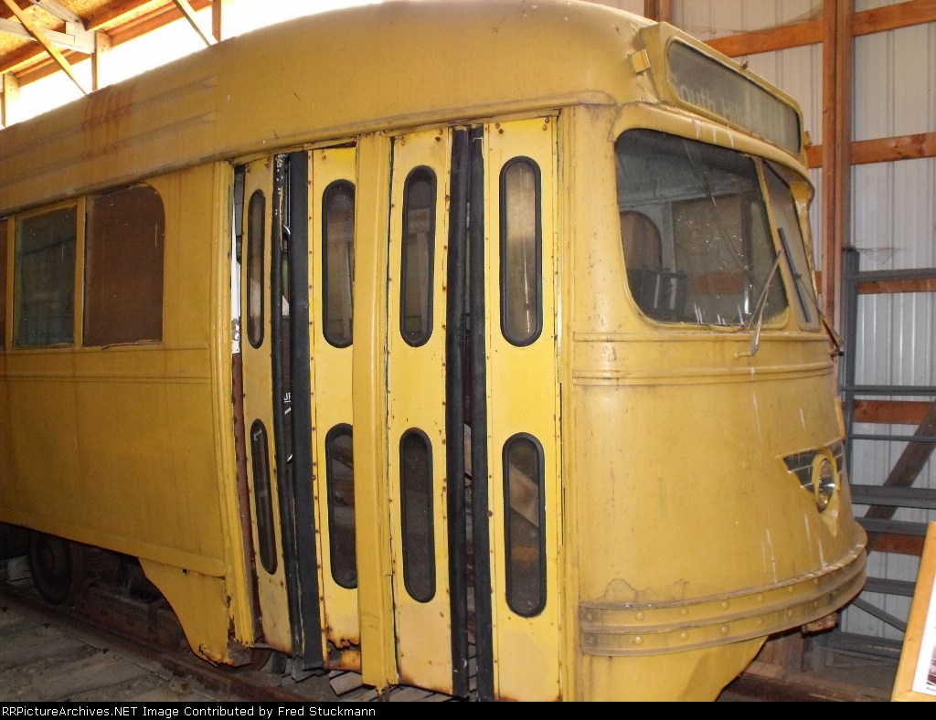 Pittsburgh Railway Co. Air PCC 1644 blt 1945.