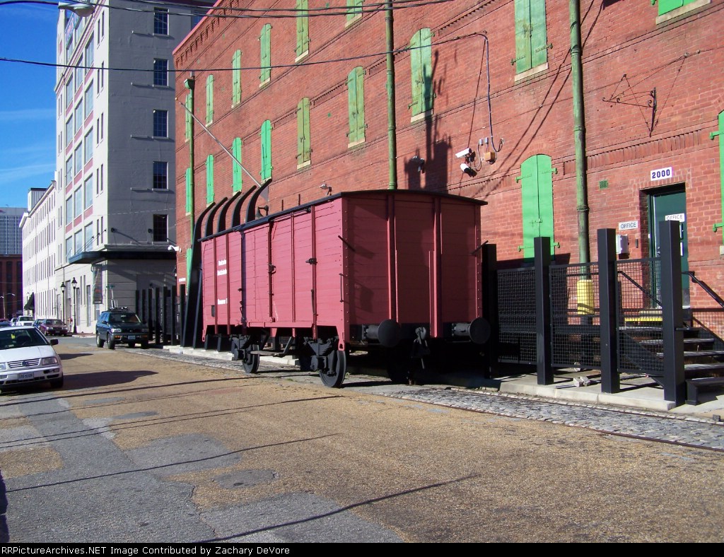 Boxcar at Virginia Holocaust Museum