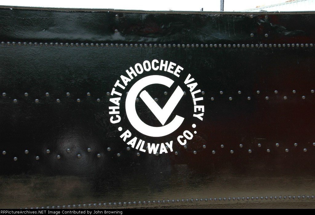 Chattahoochee Valley Logo on Tender