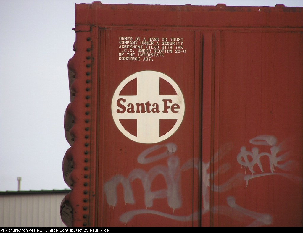 Santa Fe Box car