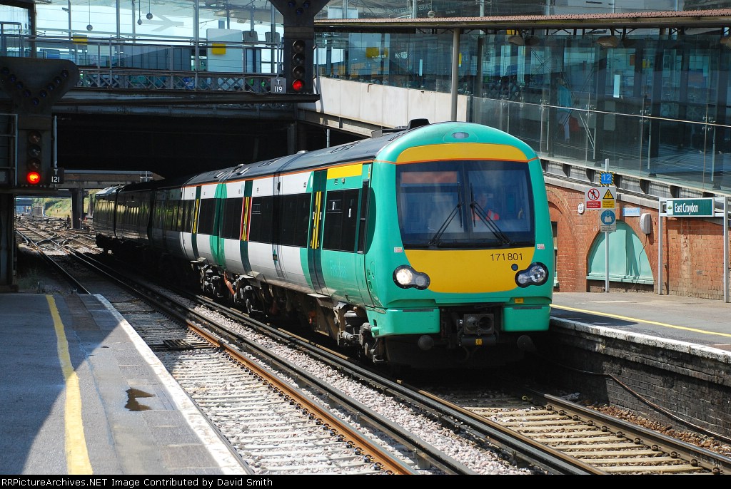 East Croydon station.