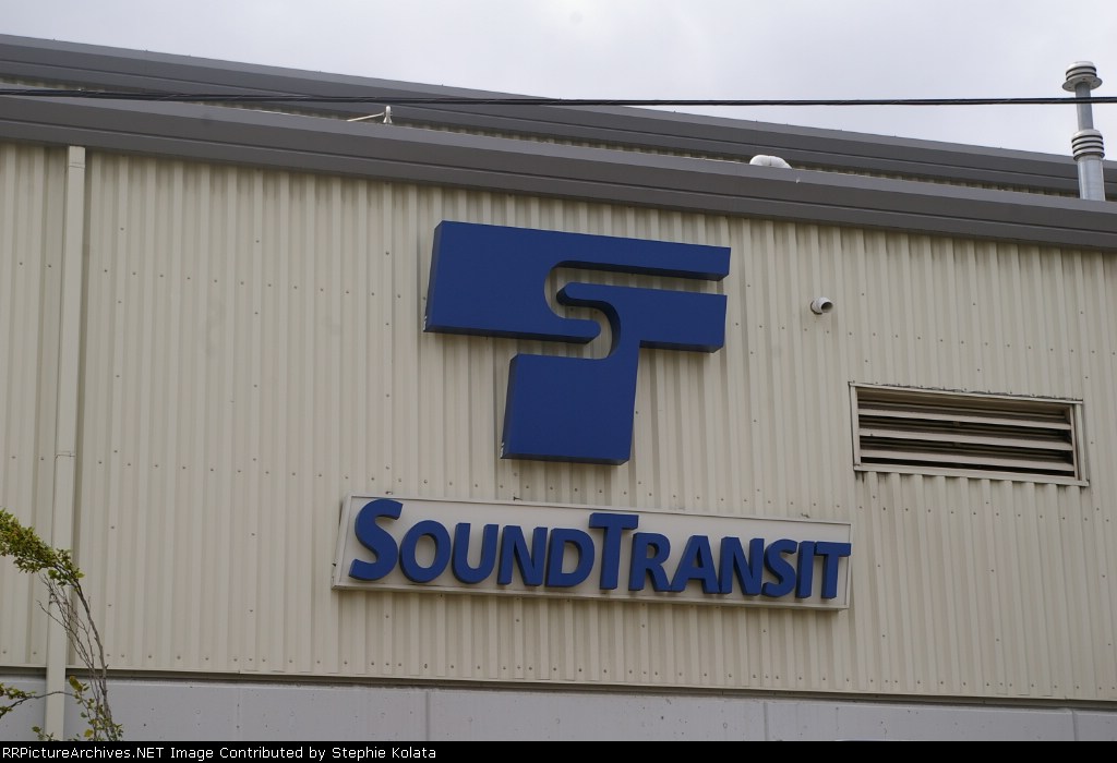 SOUNDER TRANSIT LOGO AT TACOMA SHOP