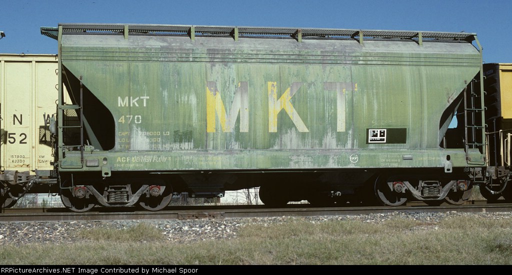 MKT 2970 at former MP yard in 1995