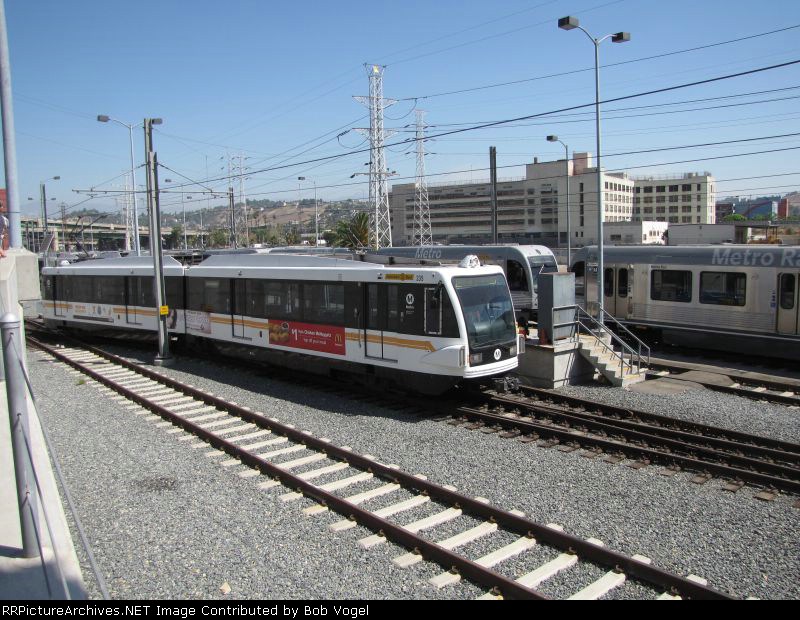 Gold Line yard