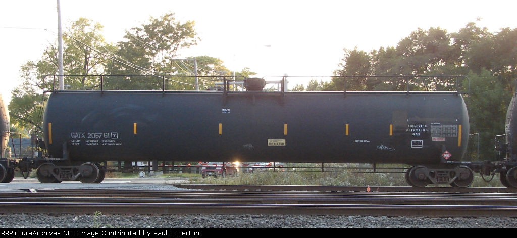 GATX LPG Car in CN Manifest