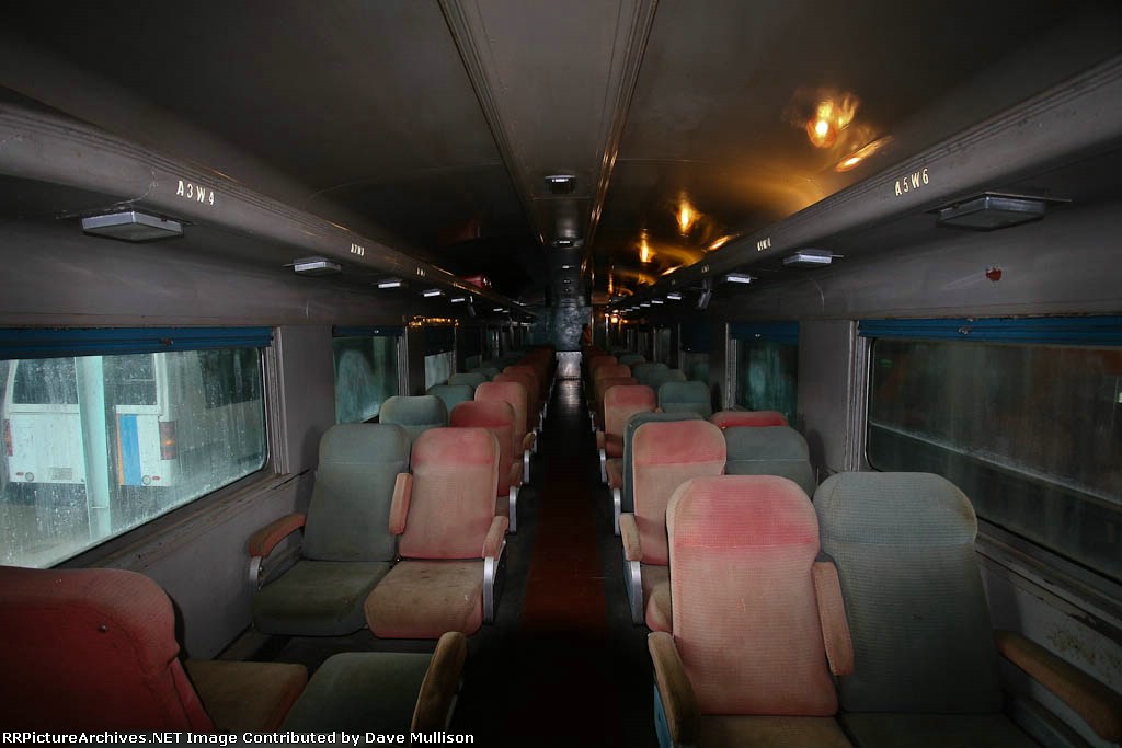 Inside a Pullman coach