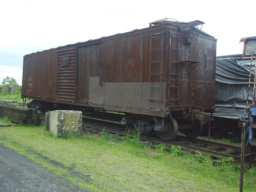 CNJ boxcar sitting at the muesum in Phillipsburg, Nj.