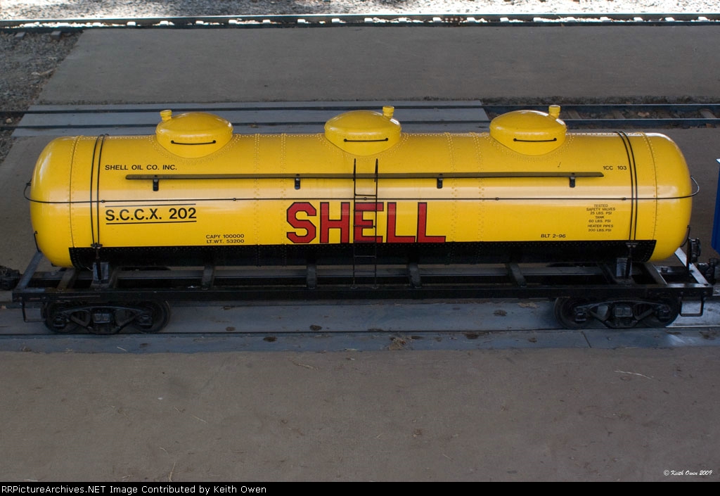 Sheel Oil Tank Car