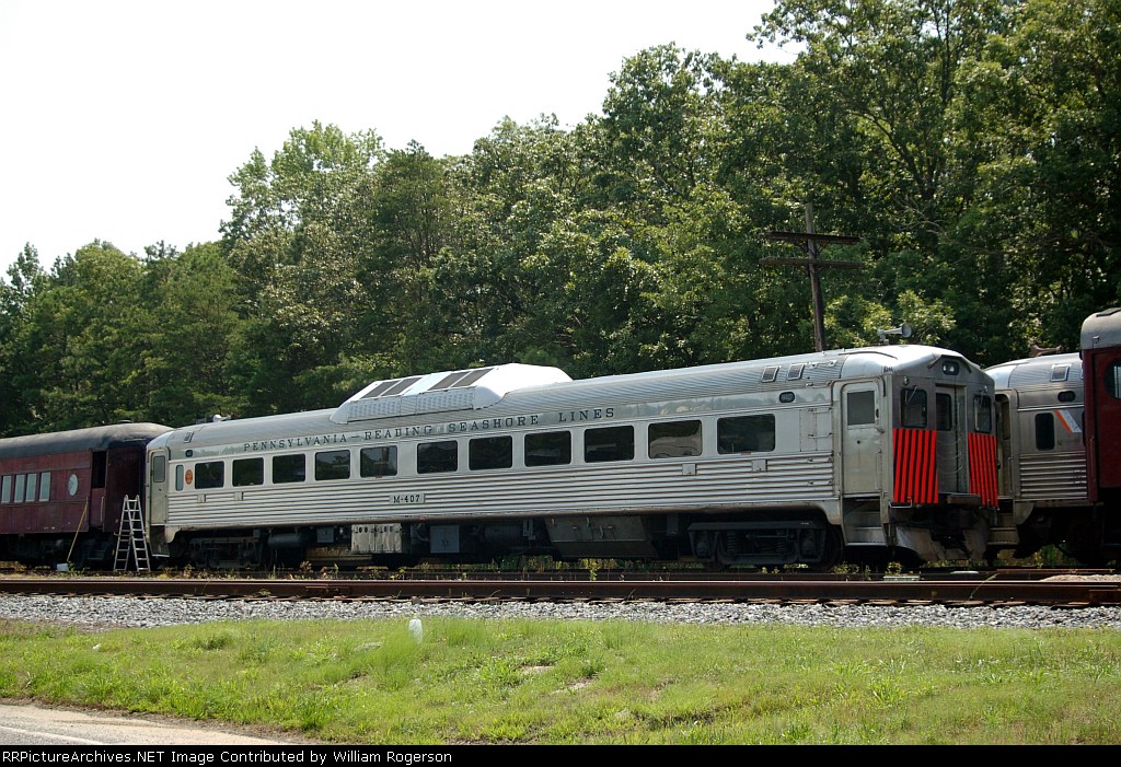 Cape May Seashore Lines (CMSL) Budd RDC1 No. M-407