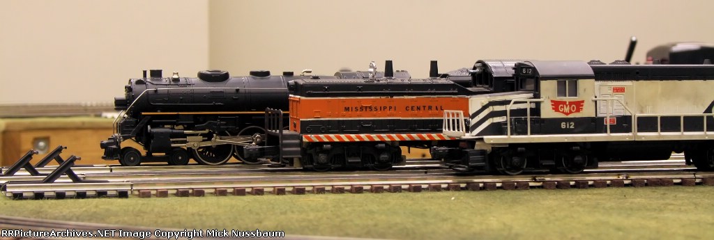 Mississippi Central & Gulf Mobile & Ohio Live in miniature