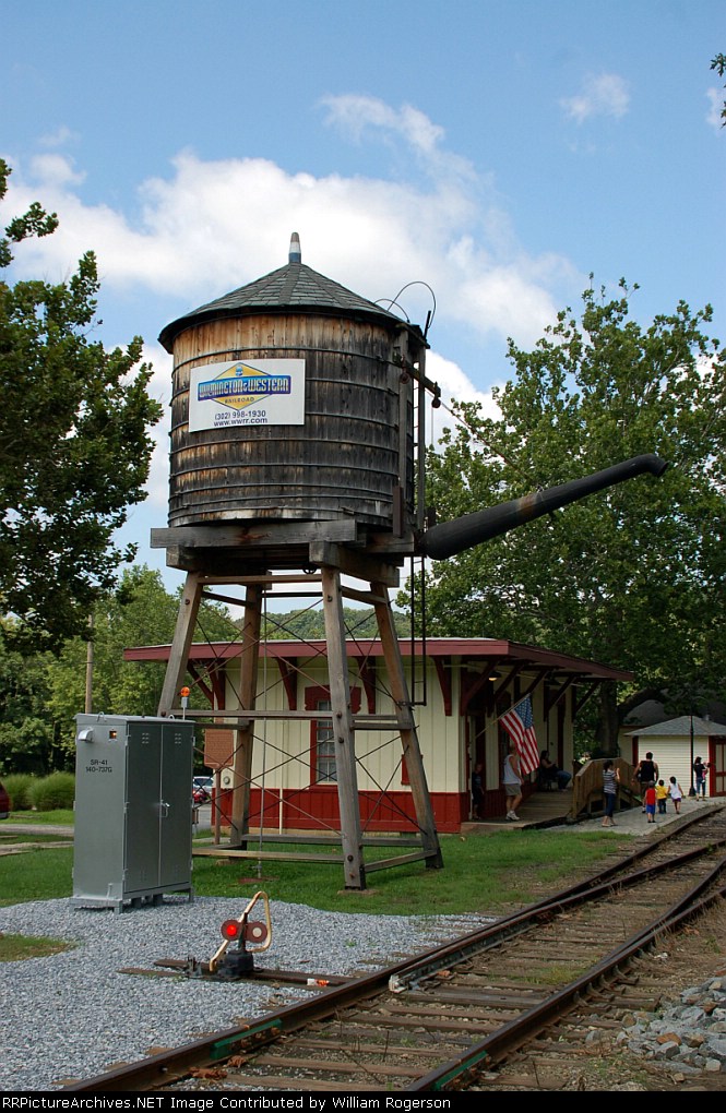 Wilmington & Western Railroad Water Tower and Freight Depot