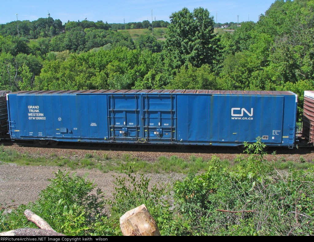 GTW 126602 GRAND TRUNK WESTERN/CN