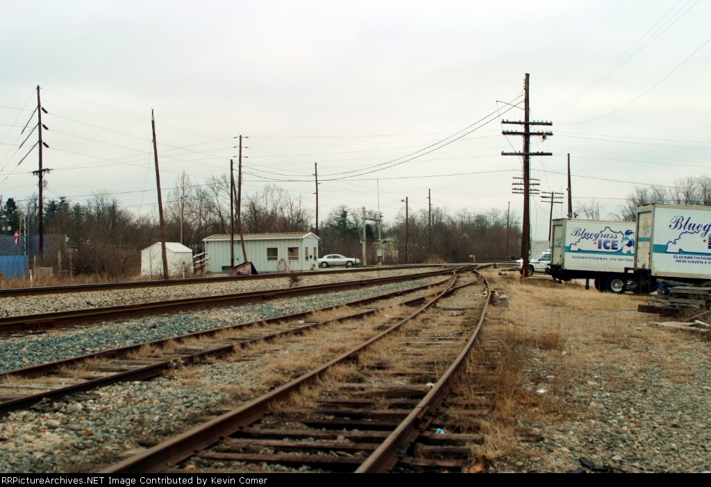 CSX office and north end of yard