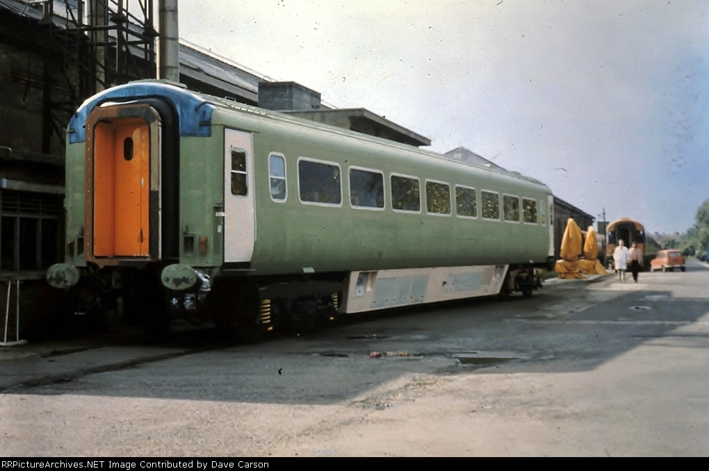 Mk3 coach just arrived from Derby, UK