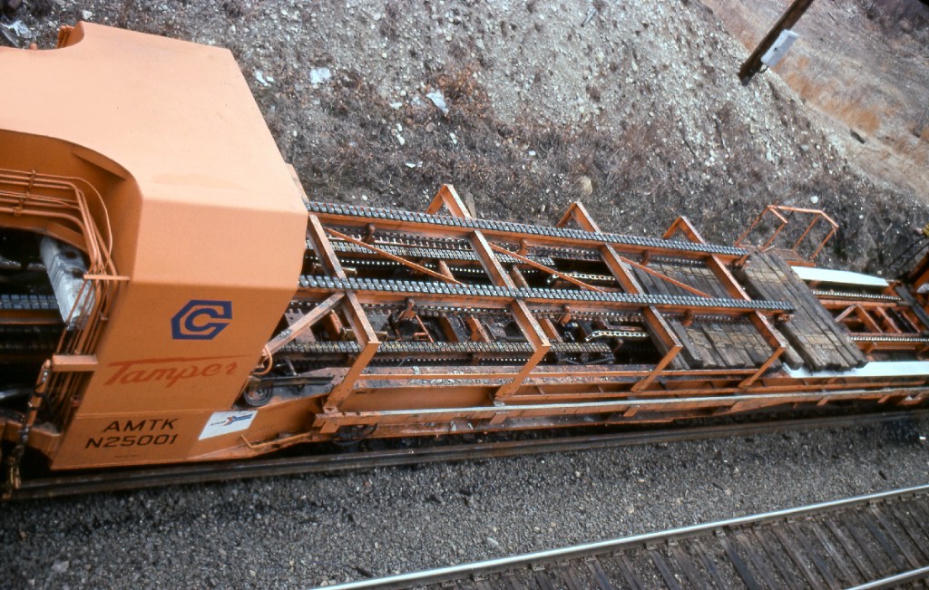 Amtrak Automated Track Equipment