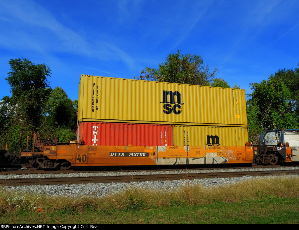 DTTX 743765A - MSMU 505255 - TCKU 393456 - MSDU 141607