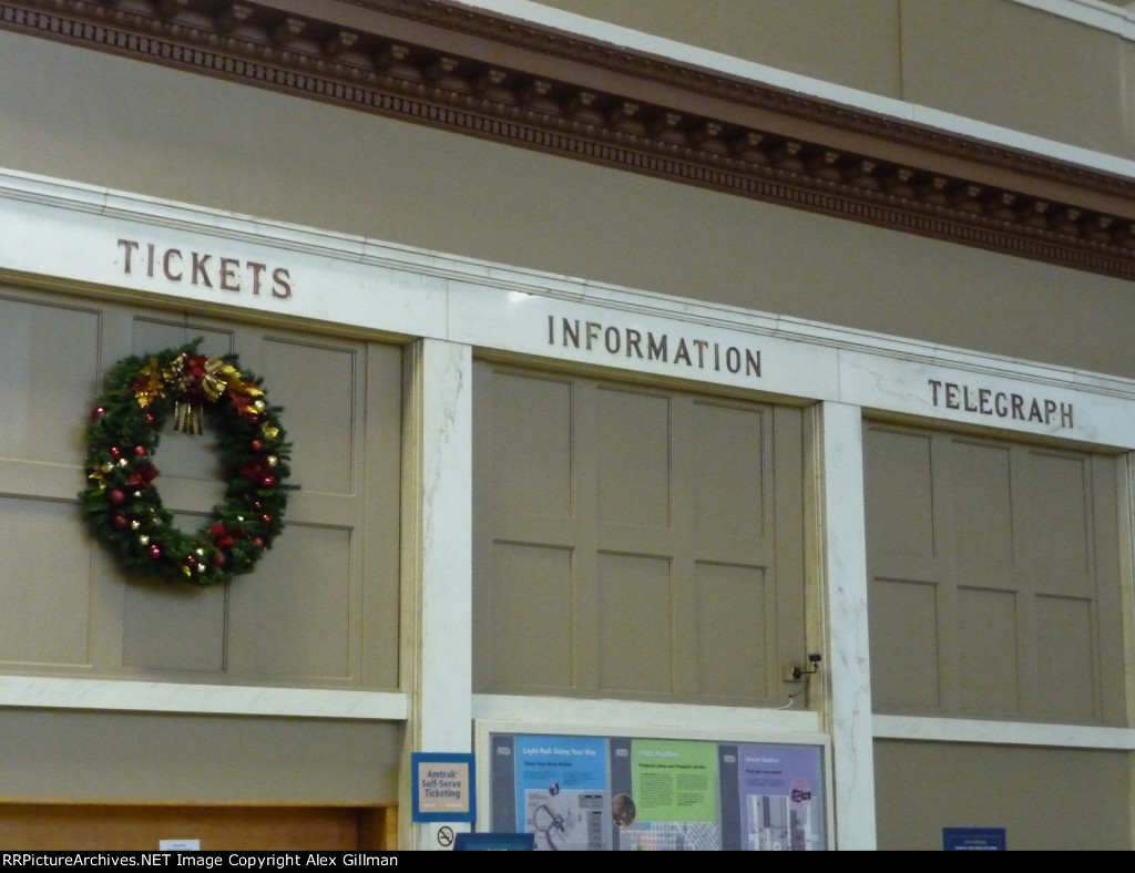 Tickets, Information, Telegraph Signs