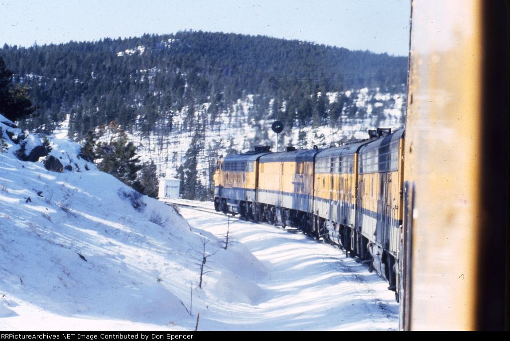 Ski Train at Crescent CO