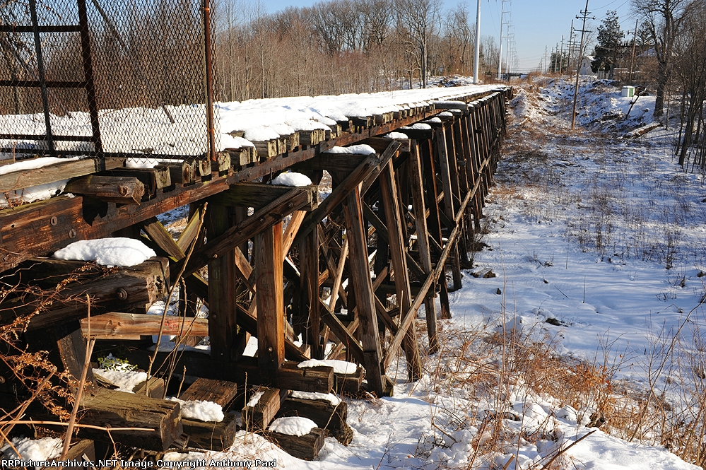 The Lake Matawan Trestle