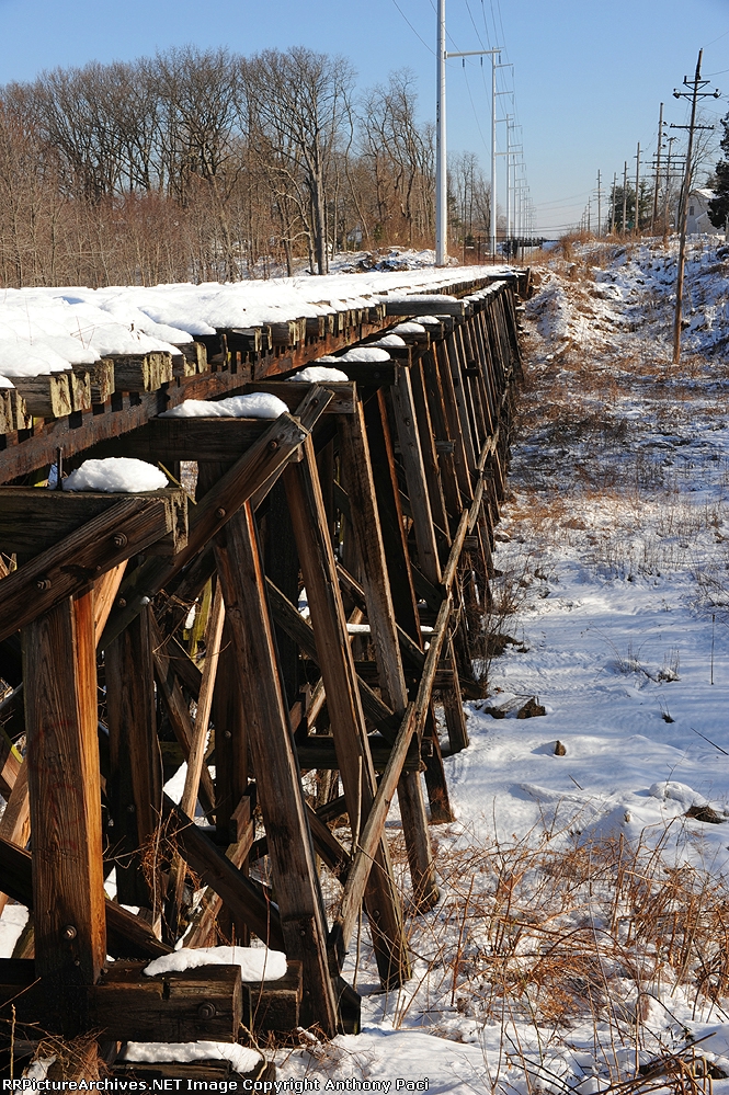 Looking across Lake Matawan