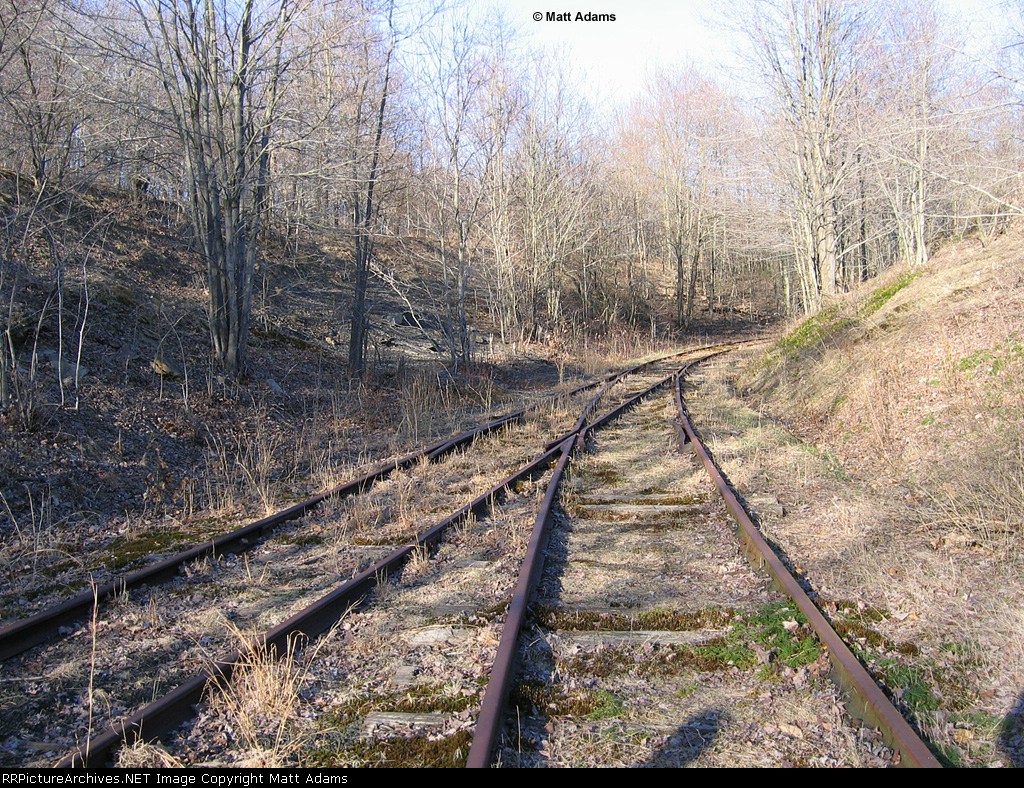 OHIC Hopedale Wye - apex of the wye