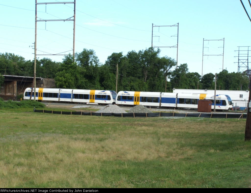Future site of NJT connecting station between the AC Line and River Line