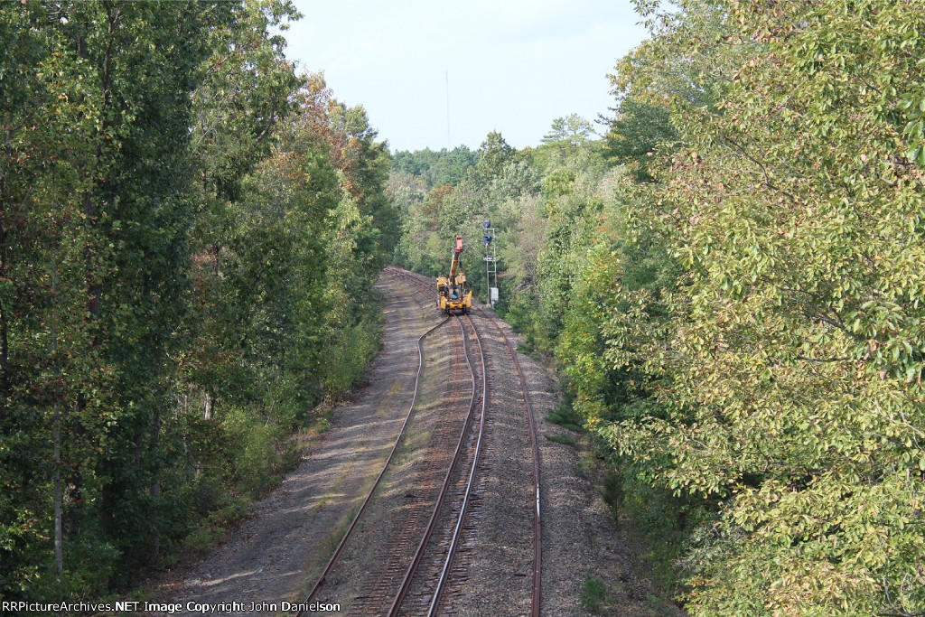Atlantic City Line rail replacement.