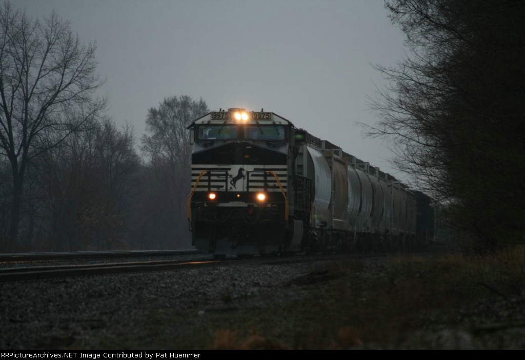 NS 9975 on a gloomy day