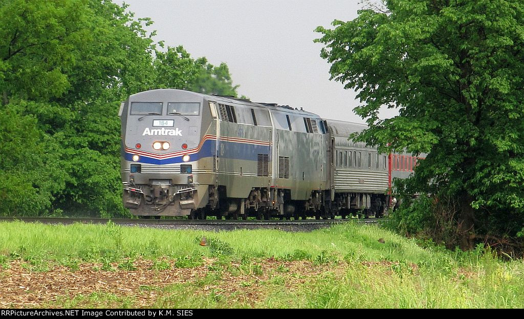 AMTK 184 & AMTK 19 "High Iron Excursion."