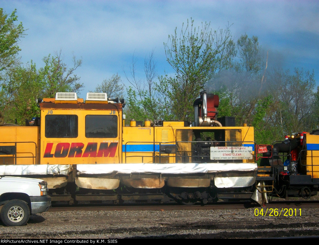 Loram Railgrinder @ 5 track