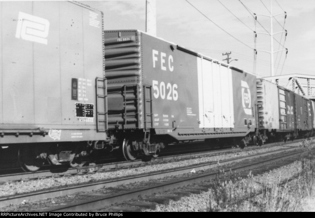 Florida East Coast boxcar FEC 5026