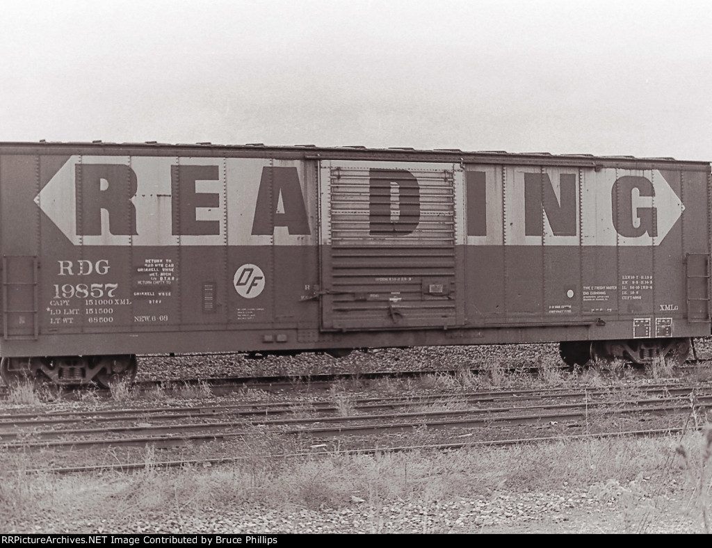 RDG 19857 Reading Boxcar