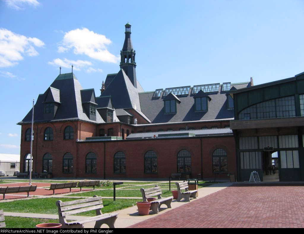 The old terminal building