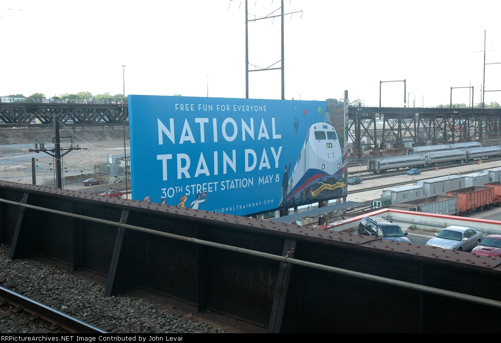 National Train Day Sign
