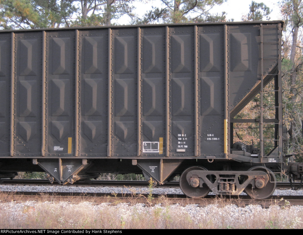 IFRX Woodchip Hoppers at Cusseta, AL on CSX AWP-WofA Subdivison