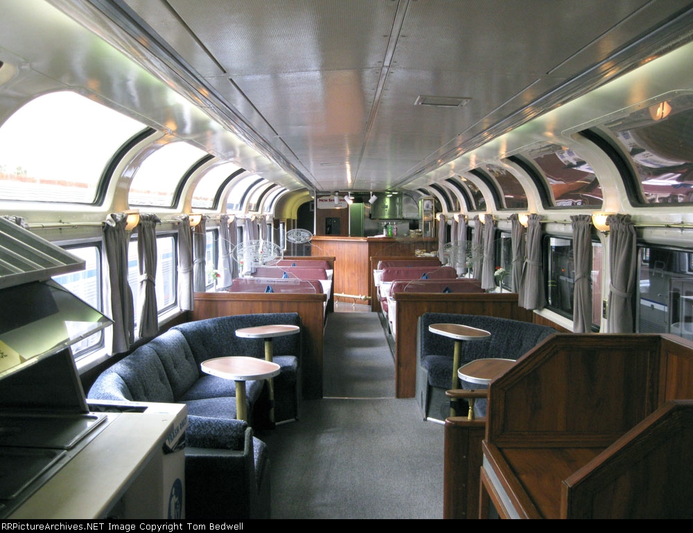 Inside AMTK 39975, A Pacific Parlour Car