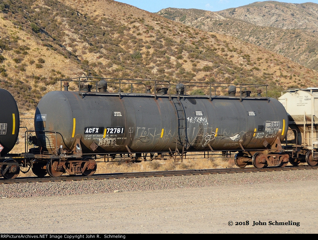 ACFX 72761 at Cajon CA. 7/17/2018