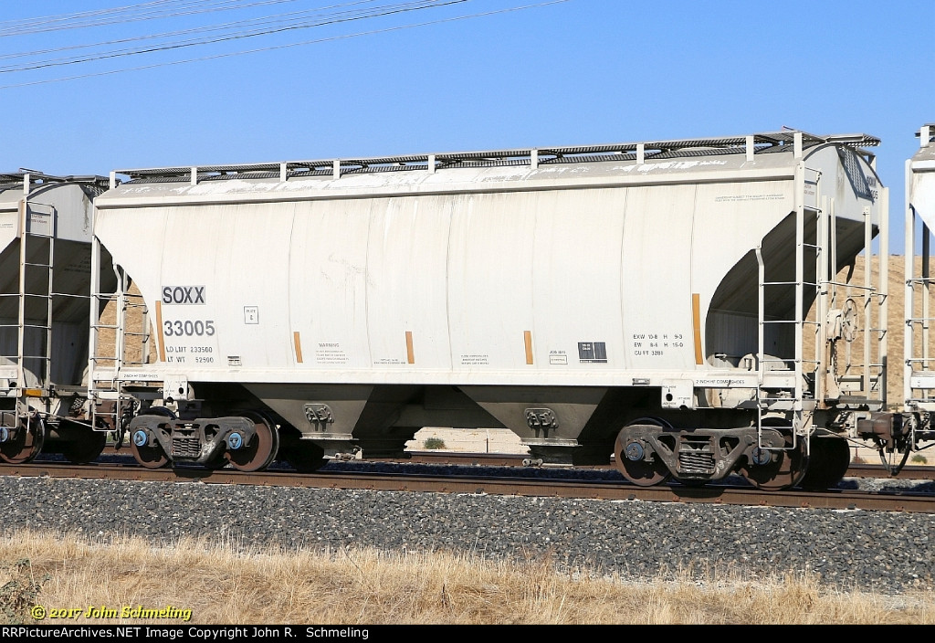SOXX 33005 at Bena CA. 11/15/2017