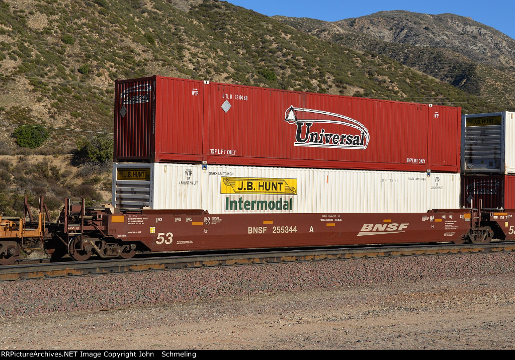 BNSF 25544 at Cajon CA. 1/30/2013