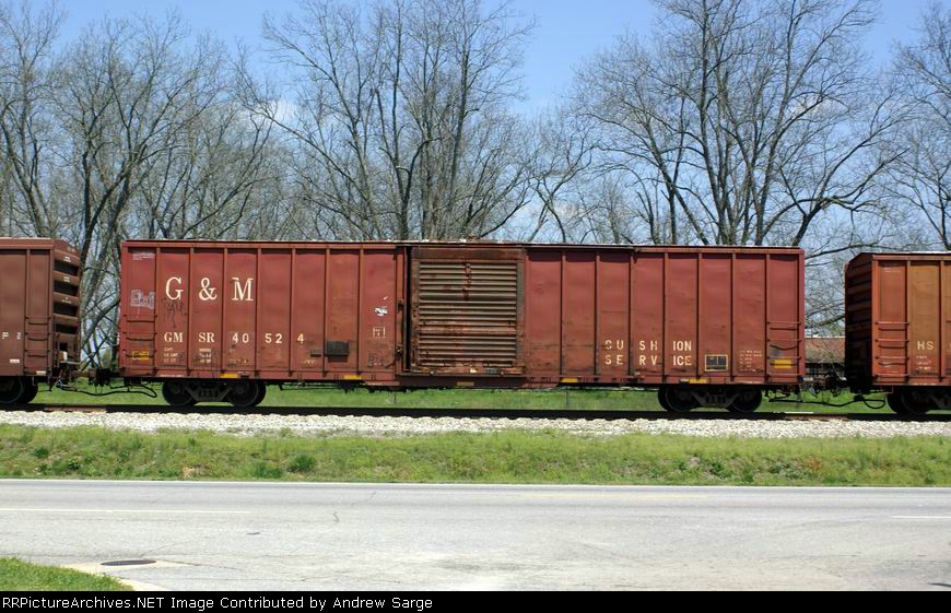 Gulf & Mississippi Boxcar at Stathem Ga