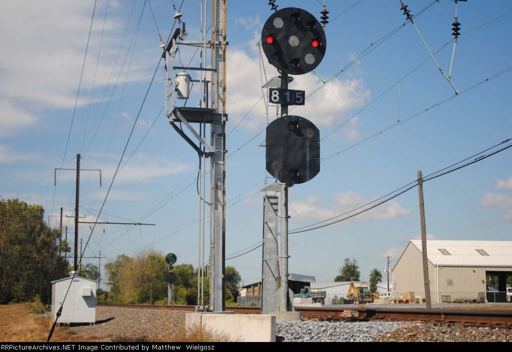 Eastern Distant Signals To Rheems Interlocking